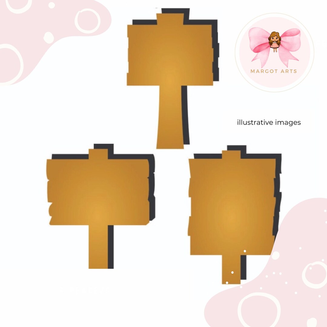 Plaque Kit Cutter – Perfect for Cookie Dough, Biscuit Clay, Fondant ...