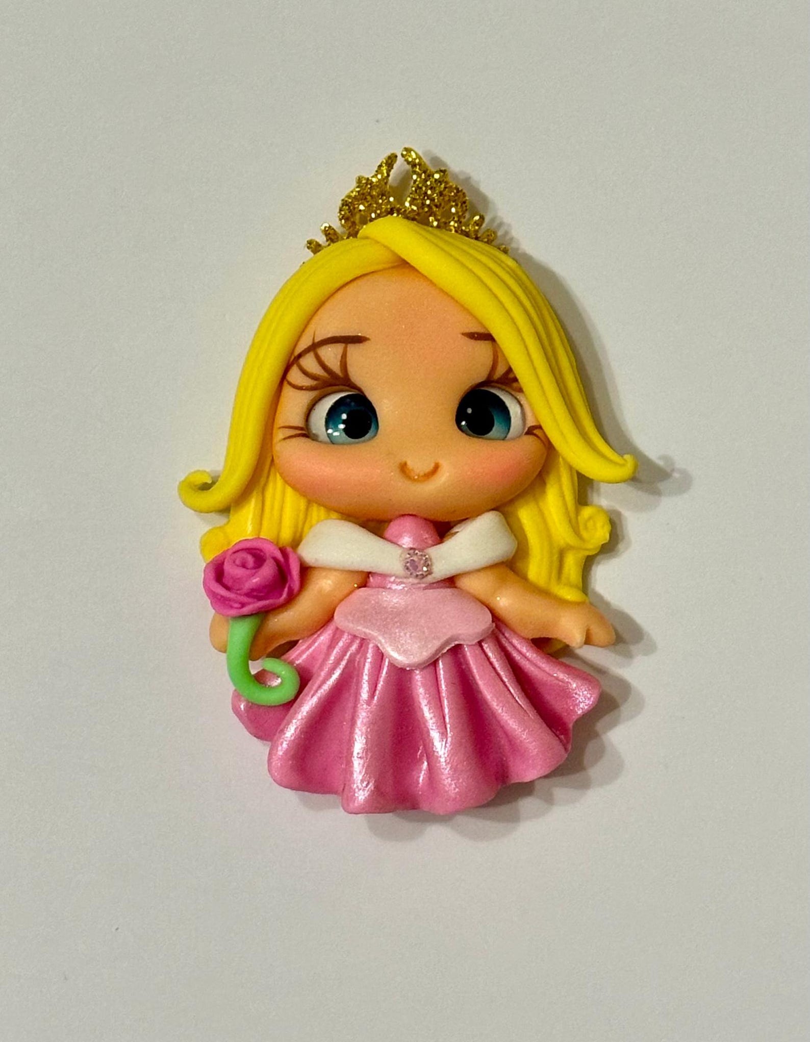 Clay Doll for Bows - Miss Margot Princess - Clay Doll, Bow Center ...