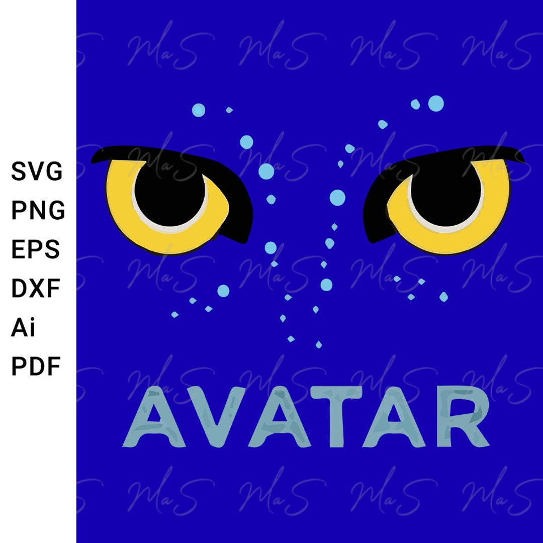 AVATAR SVG Avatar Eyes Svg Avatar 2 Svg PANDORA - Etsy Hong Kong