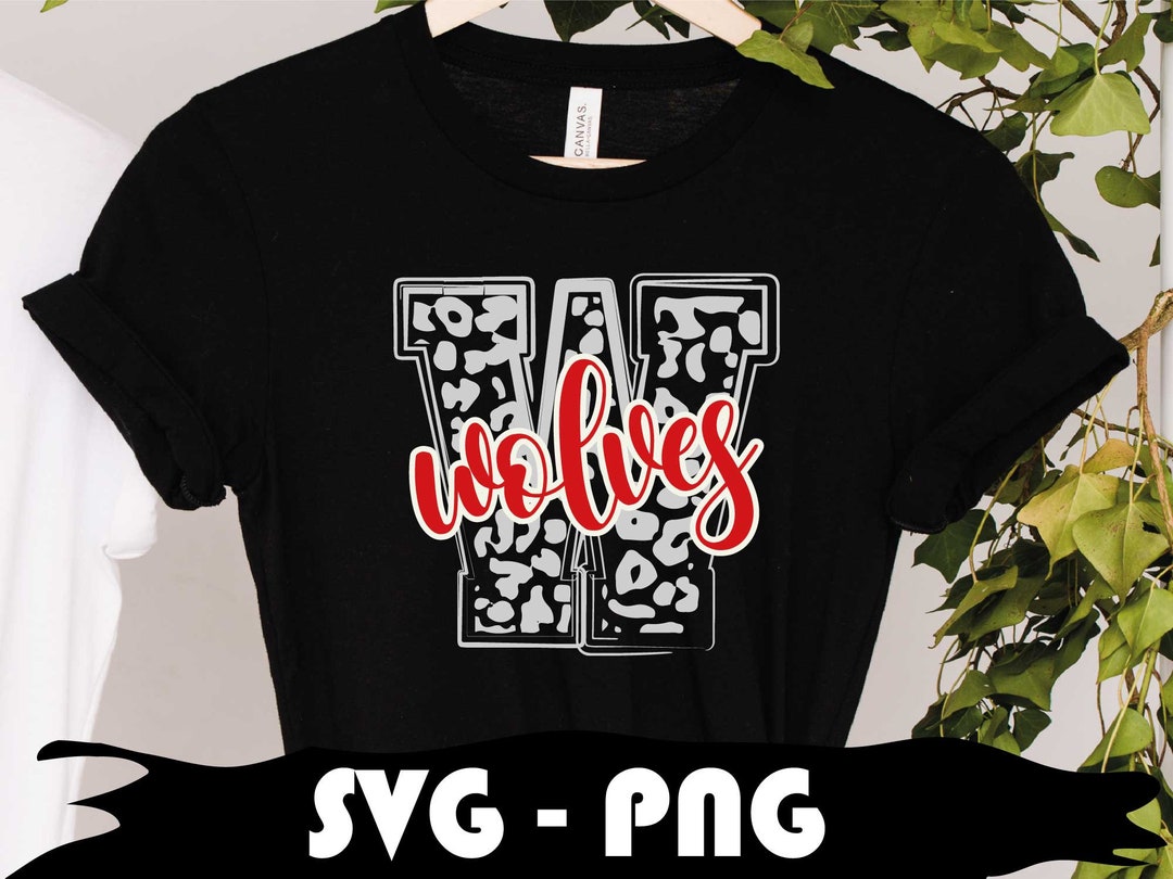 Wolves Svg, Wolves School Team, College Mascot Png, Svg Cut Fıle for ...