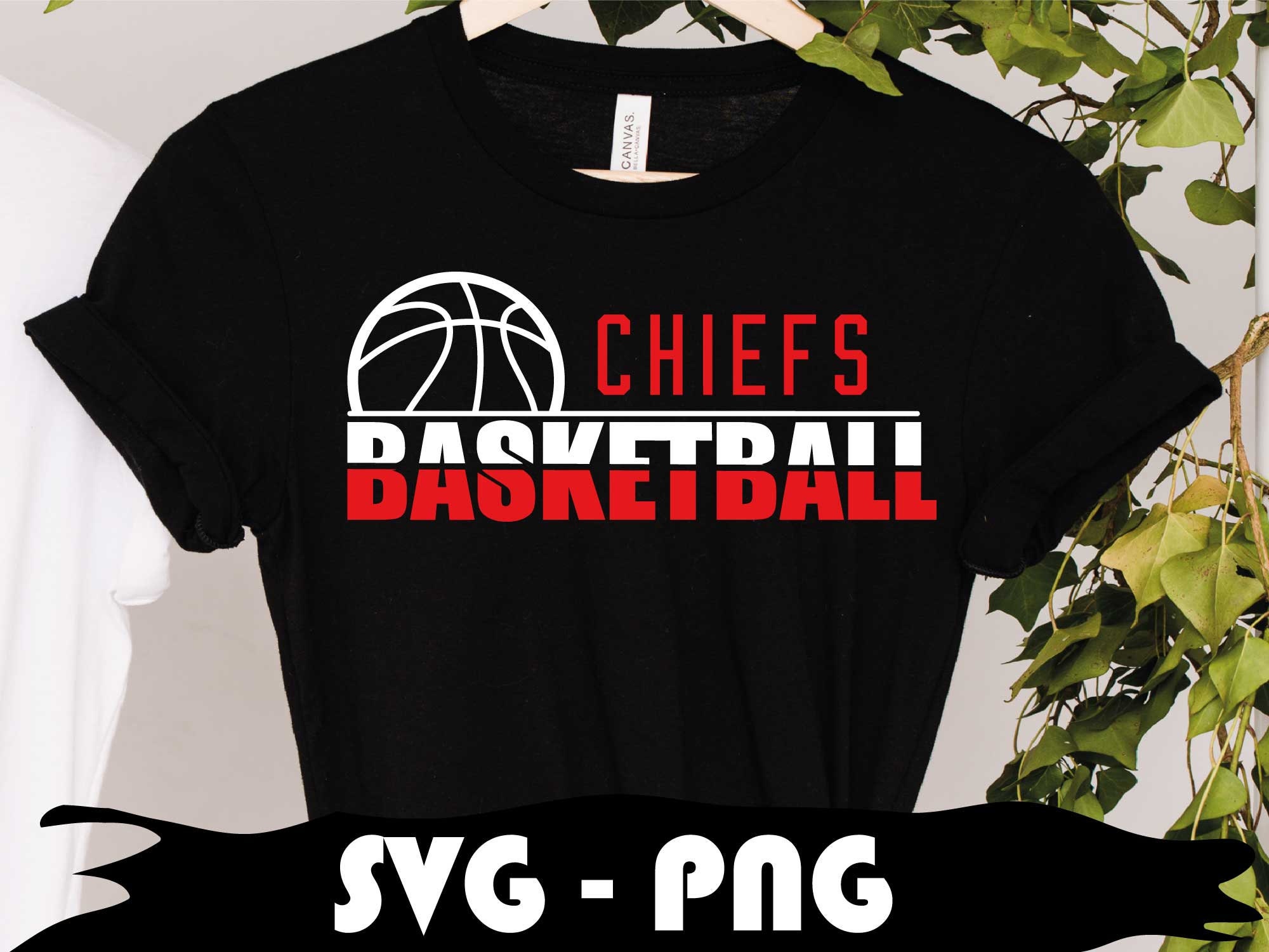 Chiefs Basketball SVG, PNG, College Team Mascot (digital Download) - Etsy