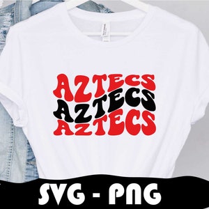 Aztecs Sport SVG Bundle, Aztecs Football, Mascot PNG - Etsy