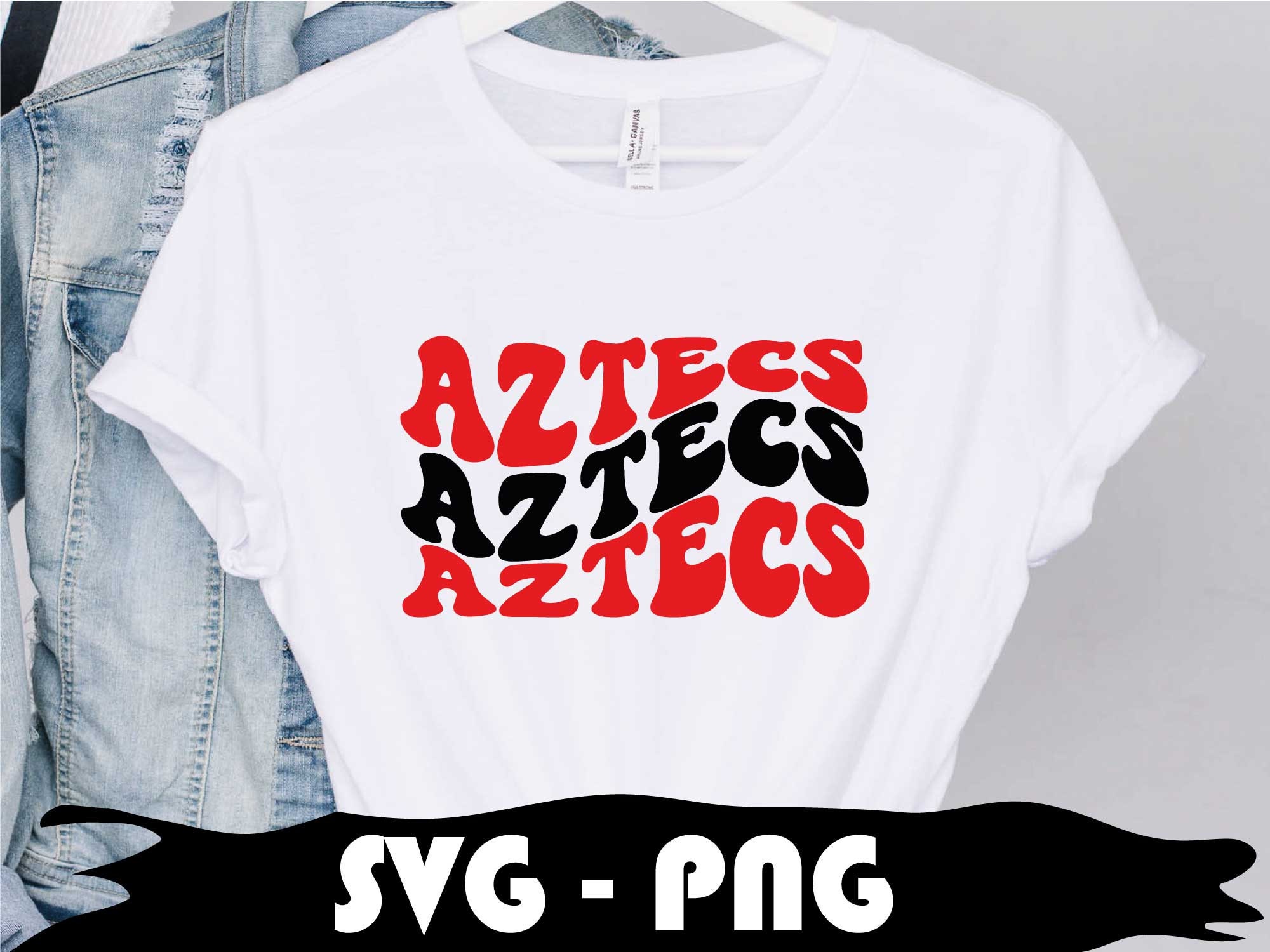 Aztecs Sport SVG Bundle, Aztecs Football, Mascot PNG - Etsy