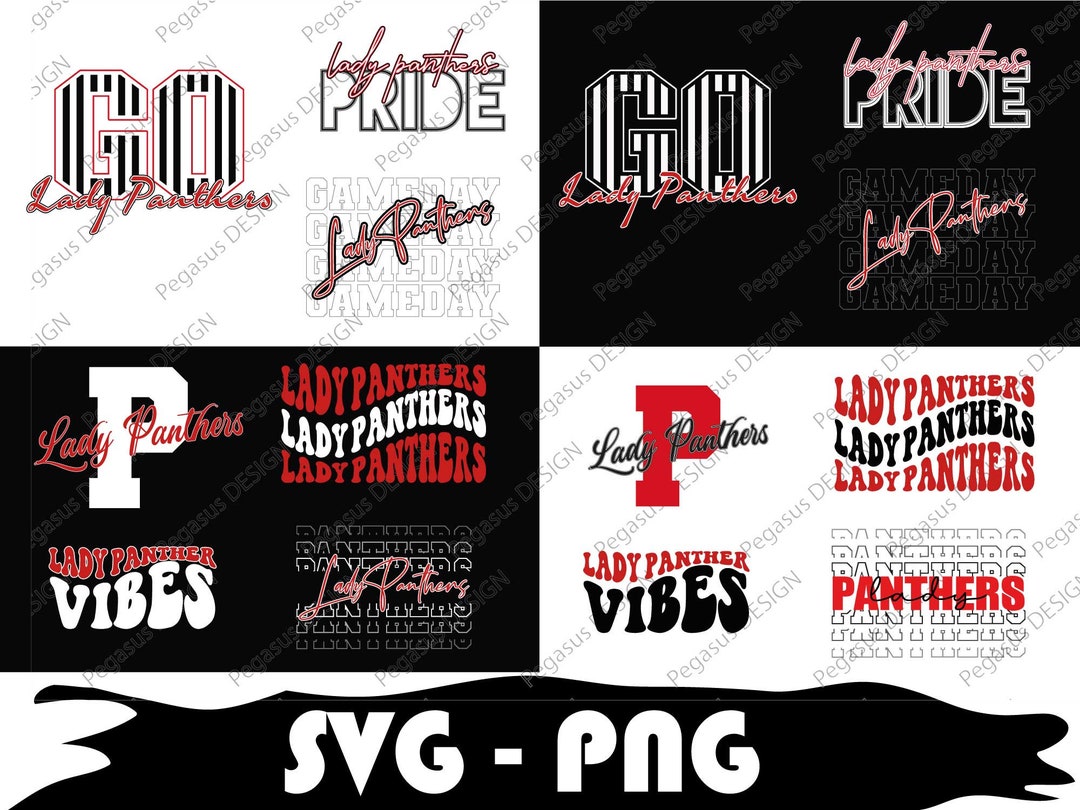 Lady Panthers Sport Bundle, Lady Panthers Svg, Lady Panthers Png ...