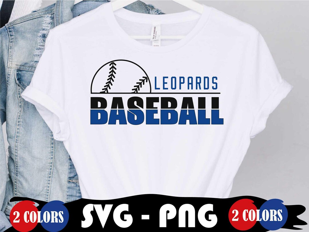 Leopards Baseball SVG and PNG, College Sport Team, Mascot Svg, Layered ...