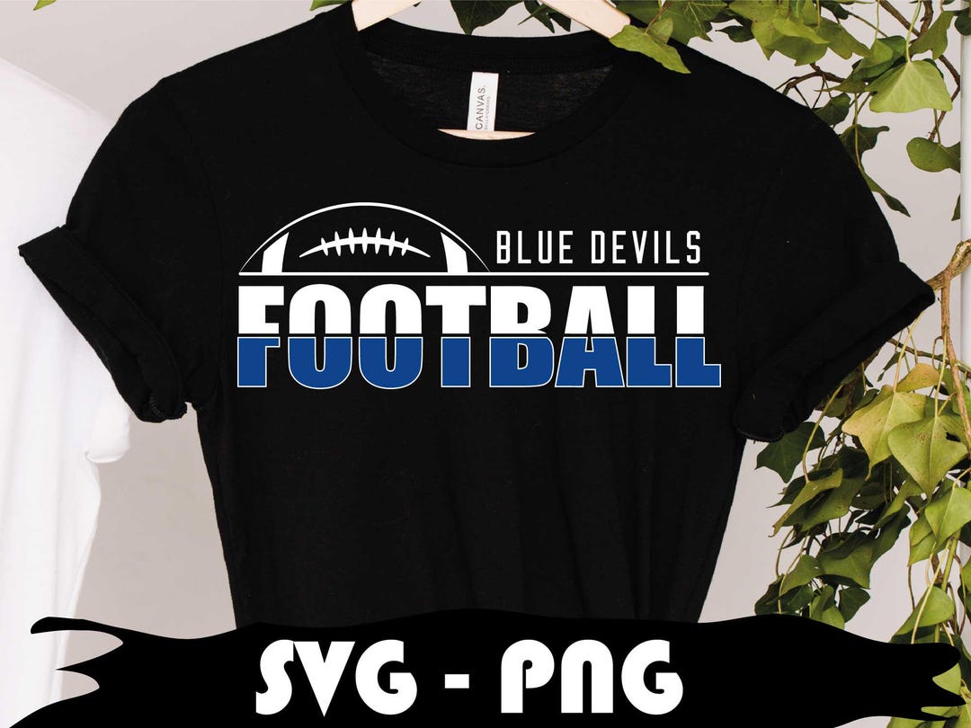 Blue Devils Football SVG and PNG, College Sport Team, Mascot Svg ...