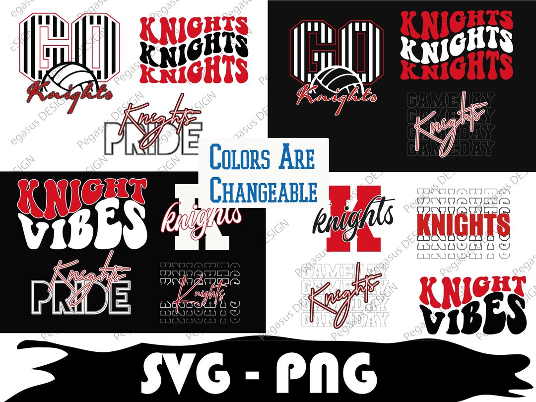 Knights Volleyball Bundle, Knights Svg, Knights Volleyball Png, College ...
