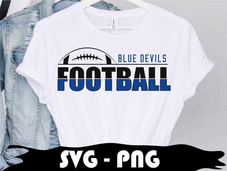 Blue Devils Football SVG and PNG, College Sport Team, Mascot Svg ...
