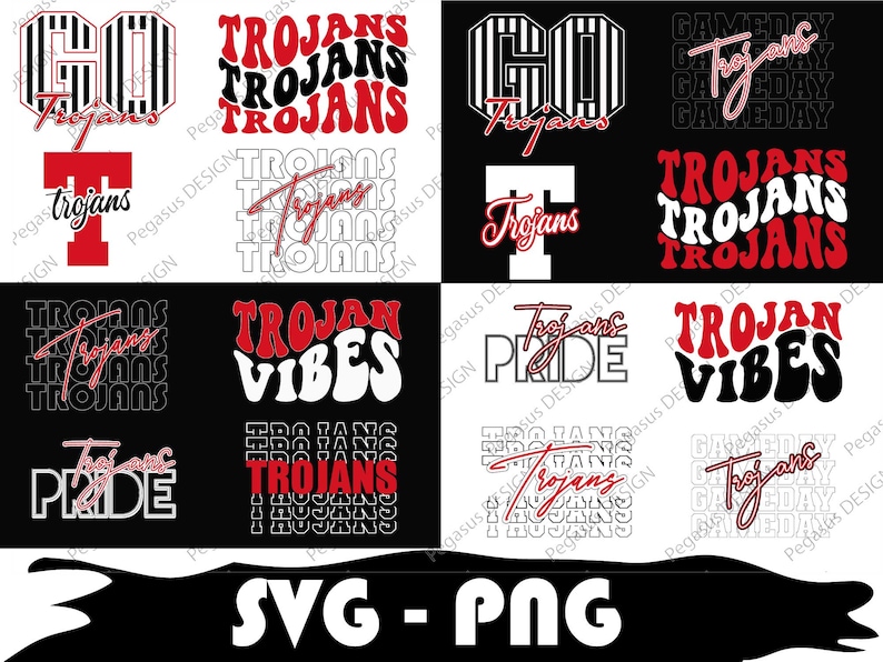 Trojans Svg Cut File, Trojans Sport Bundle, Trojans Png, College Sport ...
