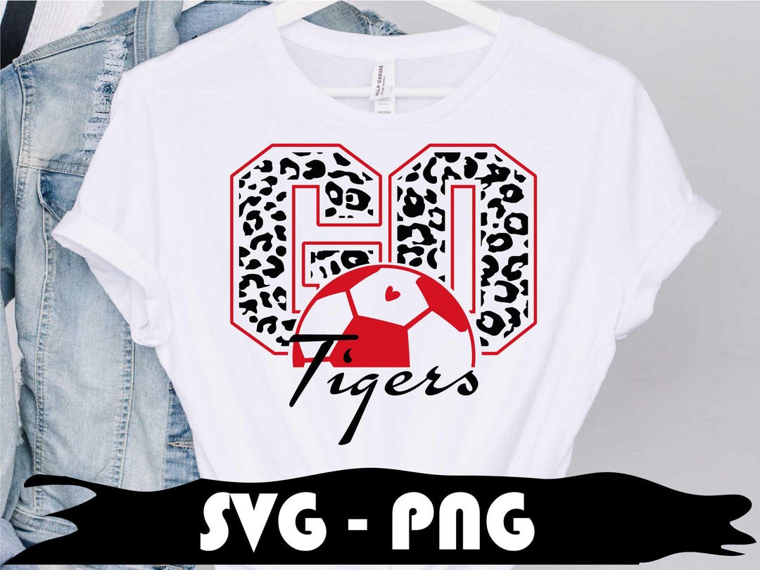 Go Tigers Soccer SVG and PNG, , Mascot Svg, Layered - Etsy