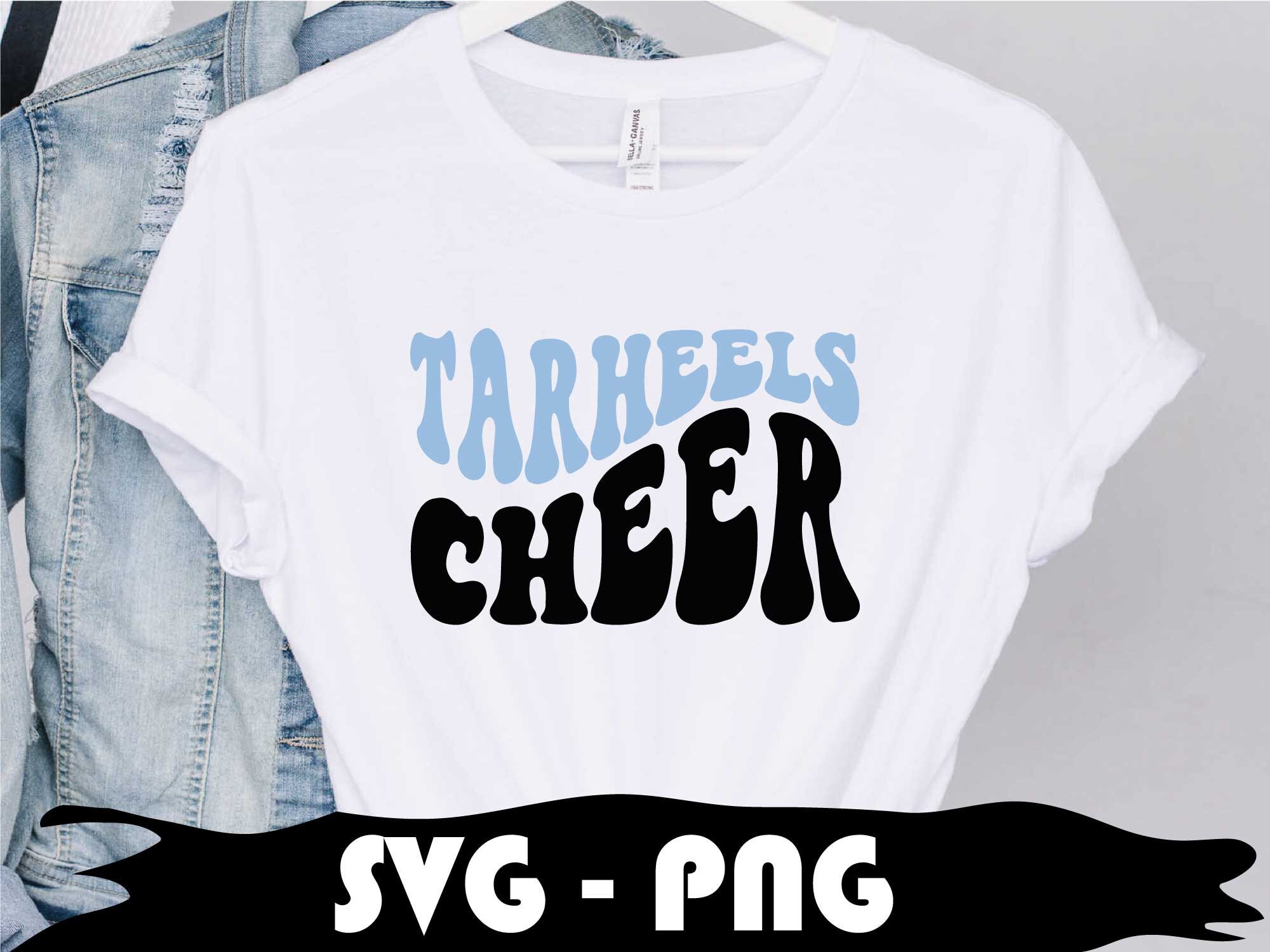 Tar Heels Cheer Svg, Tar Heels Basketball Png, Tar Heels Volleyball ...