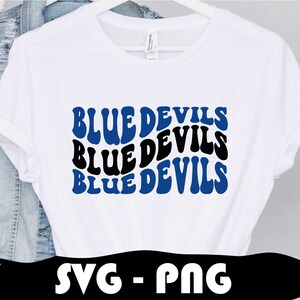 Blue Devils Sport Bundle, Blue Devils Svg, , Blue Devils Png, Blue ...