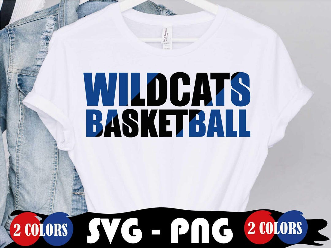 Wildcats Basketball Design, SVG and PNG, College Sport Team, Mascot Svg ...