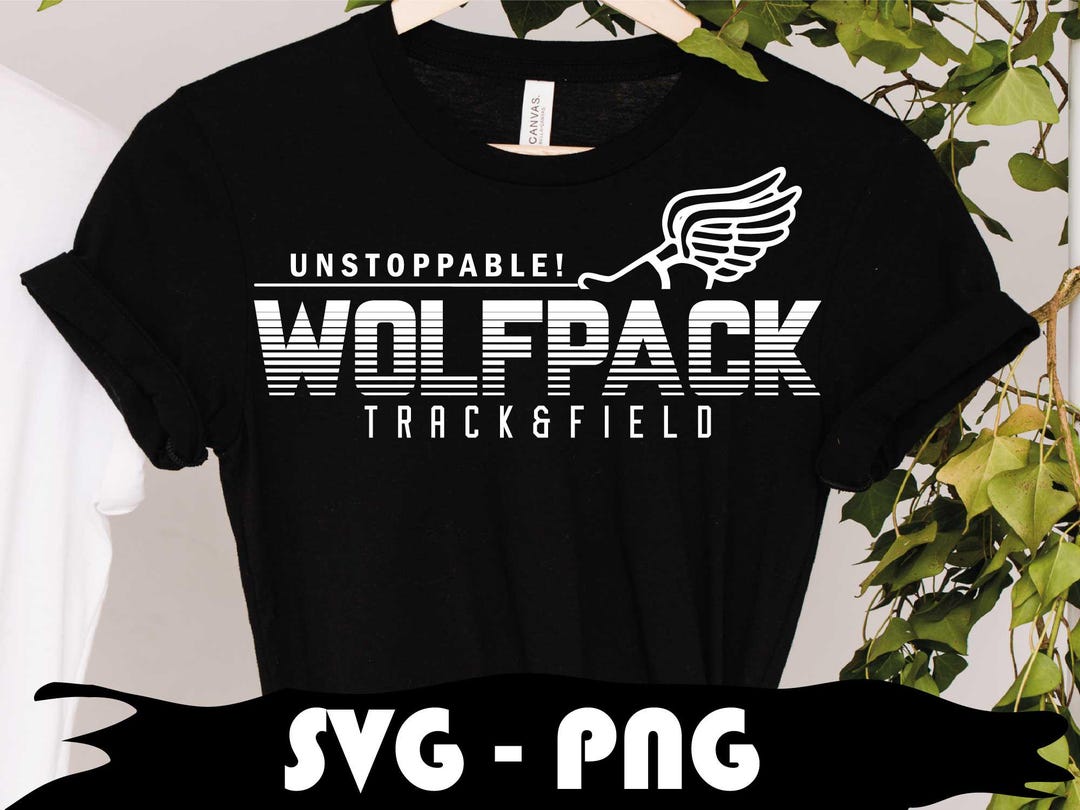 Wolfpack Track and Field Team, Svg PNG File, College Track and Field ...