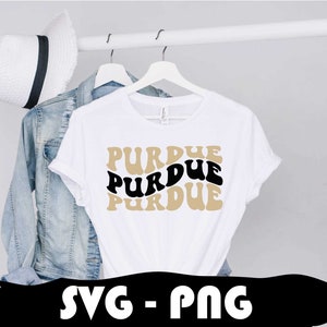 Purdue Wavy Svg, Purdue Football Png, Purdue School Team, College ...