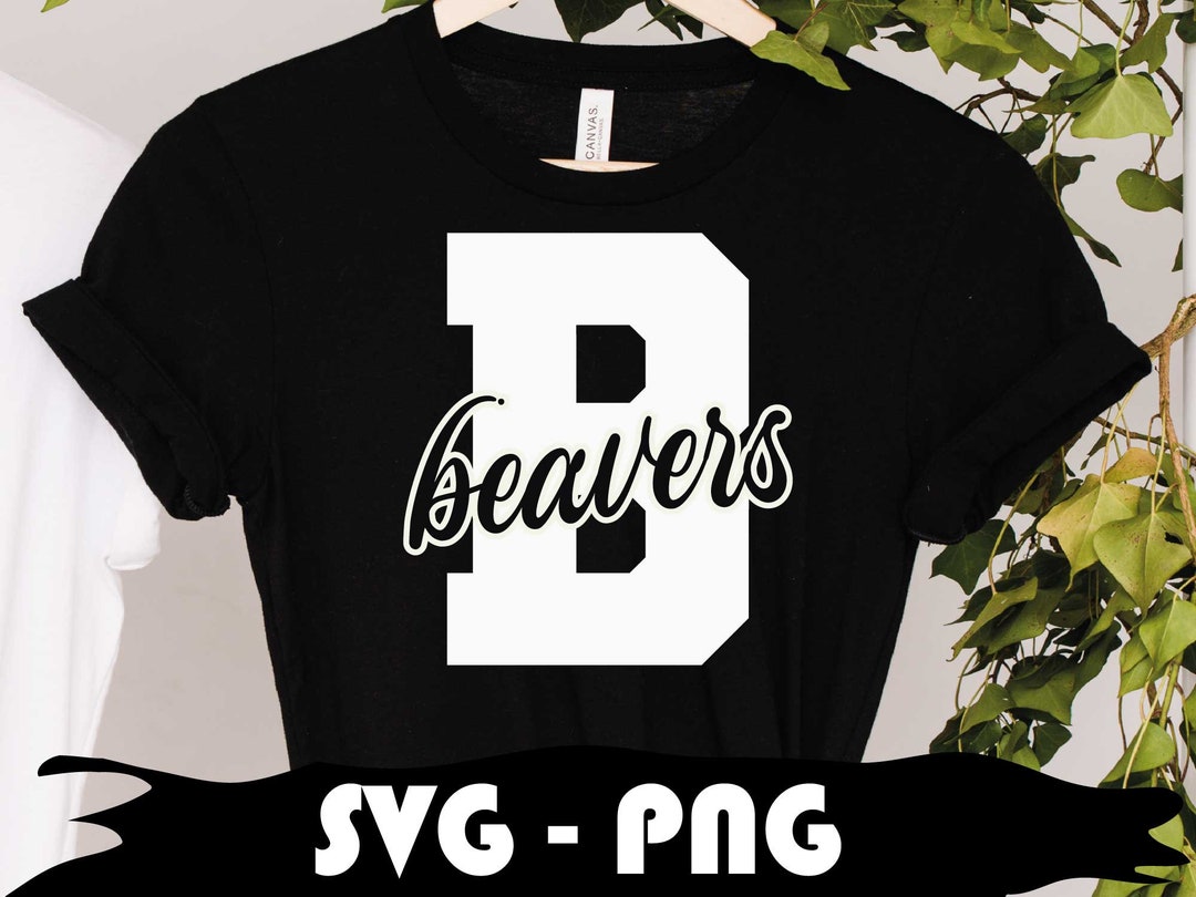 Beavers Svg Beavers School Teamcollege Mascot Png Svg Cut - Etsy