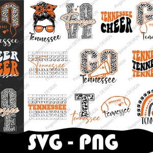 Tennessee Png, Tennessee Football Svg, Tennessee Bundle, College ...