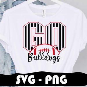 Go Bulldogs Football SVG and PNG, Mascot Svg, Layered - Etsy