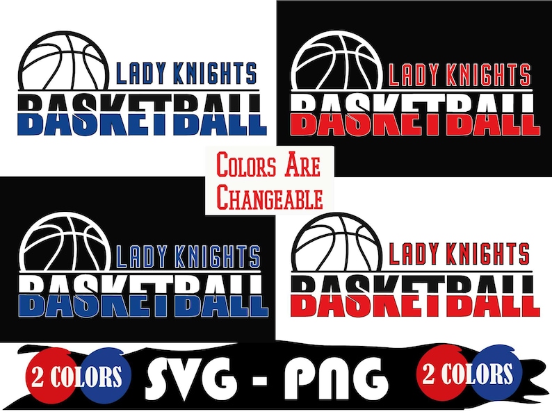 Lady Knights Basketball SVG and PNG Digital File, , College Basketball Team - Etsy