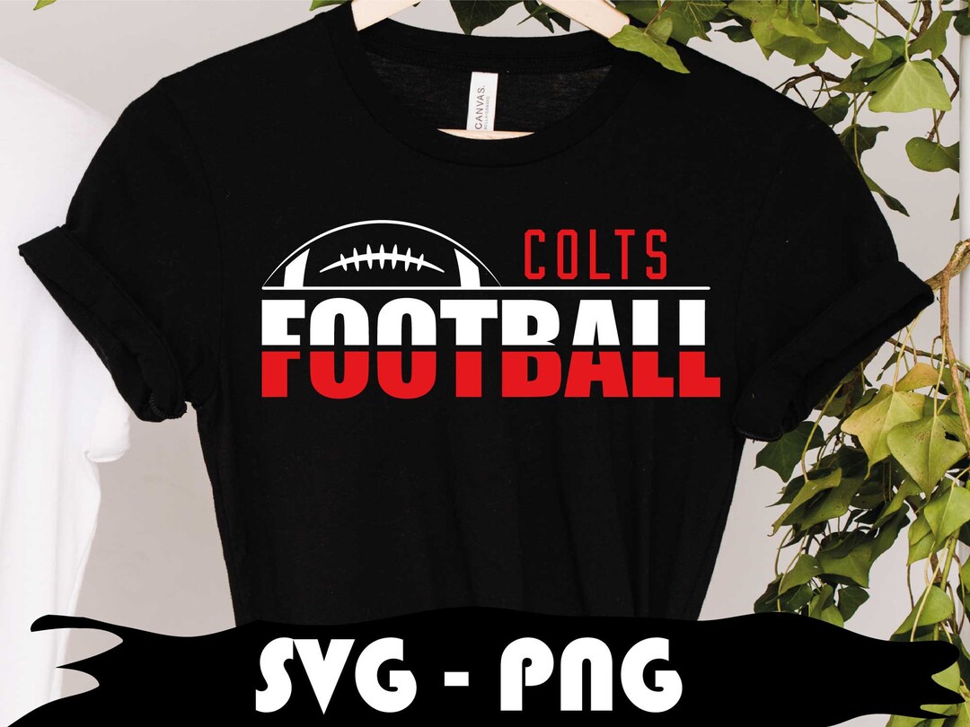 Colts Football Team SVG, Layered Mascot PNG (digital Download) - Etsy