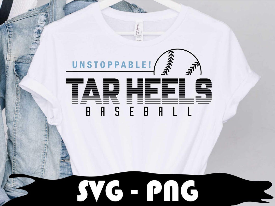Tar Heels Baseball SVG and PNG, College Sport Team, Mascot Svg, Layered ...