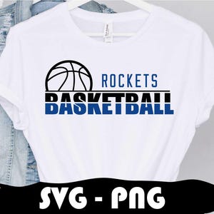 Rockets Basketball Svg, PNG File, Class of 2025, College Basketball ...