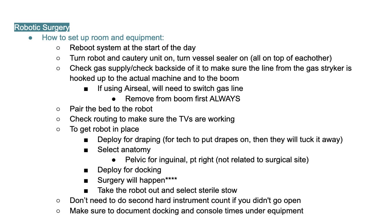 Operating Room Nursing Notes - Etsy