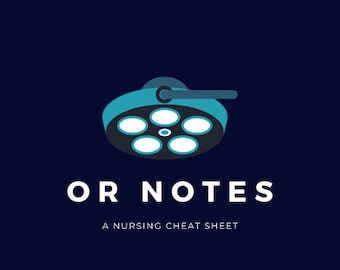 Nursing Note Template| Surgical Nurse Notes| Surgery| Nursing Digital ...