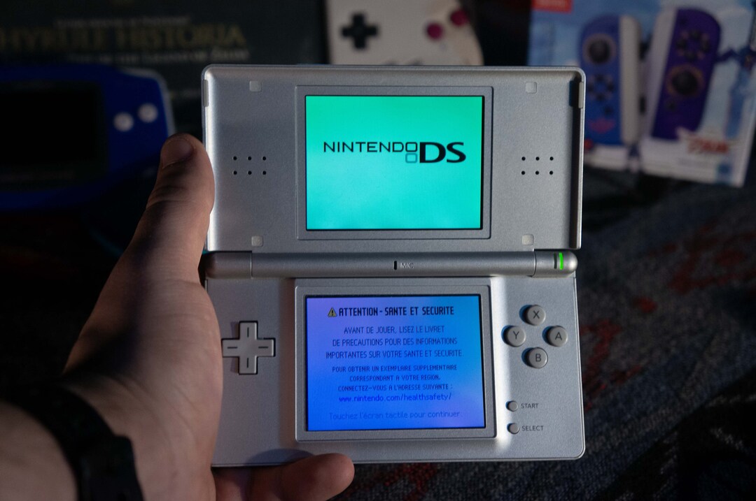 Very Good Silver Nintendo DS Lite Refurbished, Region Free - Etsy