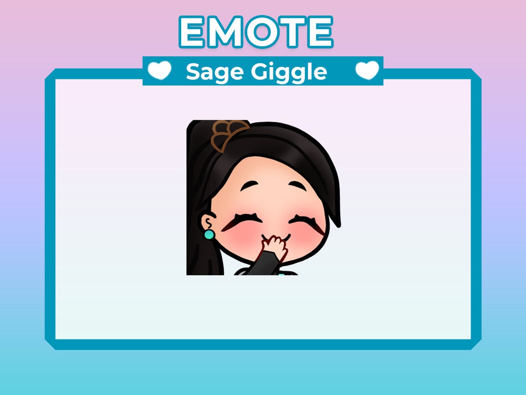 Valorant Sage Giggle Emote Instant Download - Etsy