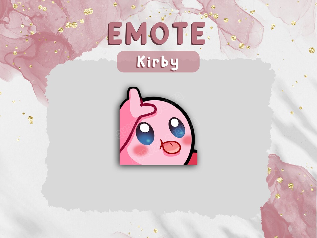 Kirby Loser Emote Instant Download - Etsy