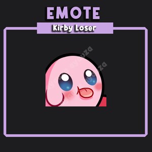 Kirby Loser Emote Instant Download - Etsy