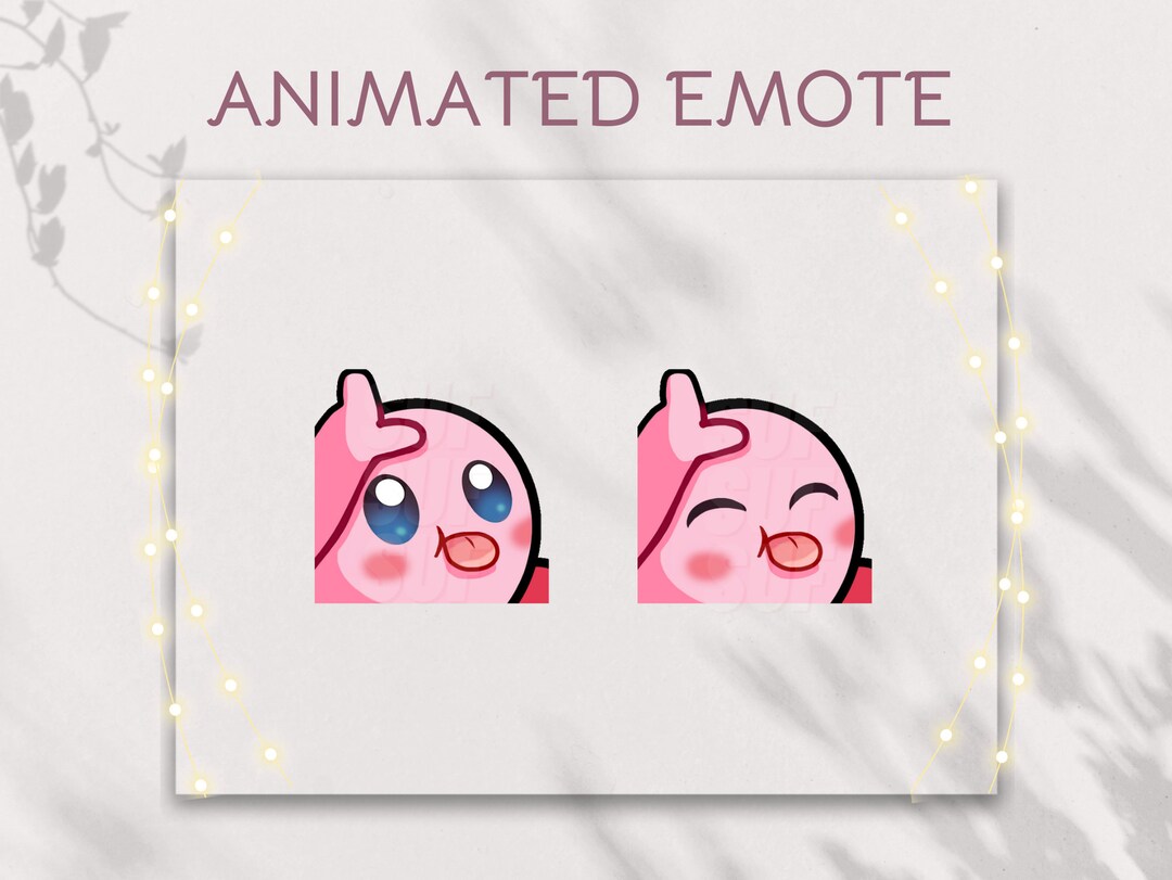 Kirby Animated Loser Emote Tres versiones de animación / Descarga ...
