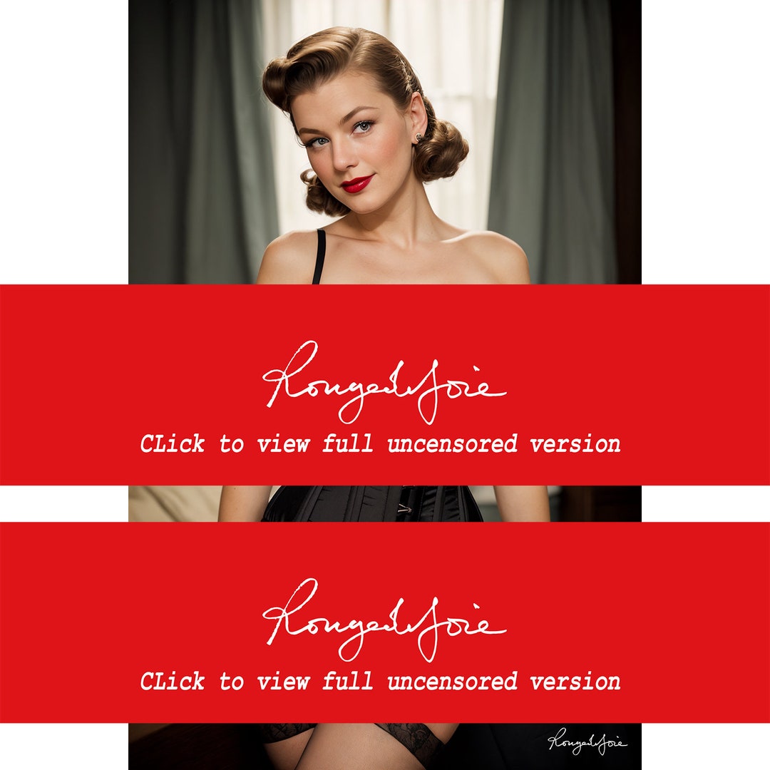 Hot 50's Corset by Rougedejoie - Etsy UK