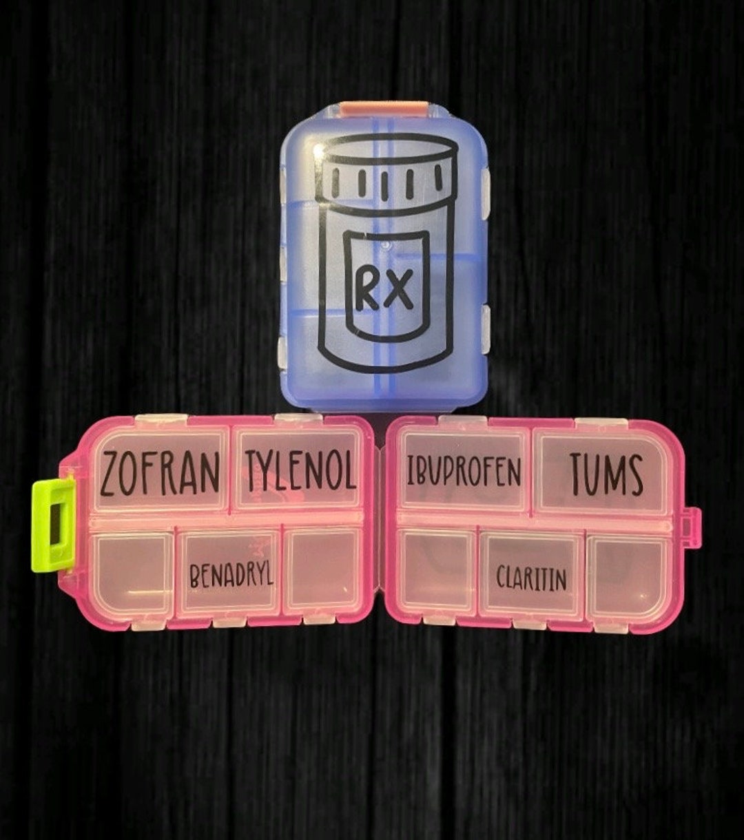 Personalized Medication Organizer - Etsy