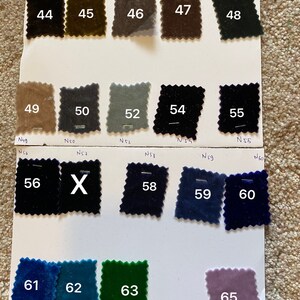 70+ Colors of Luxury Mulberry Silk Velvet Fabric by the Yard for ...