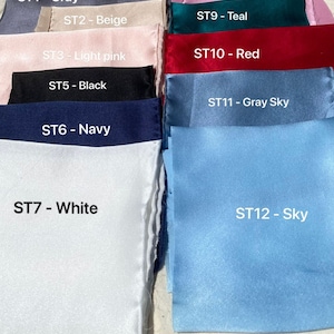 100% Premium Satin Silk Scraps/remnant/small Pieces for Quilting ...