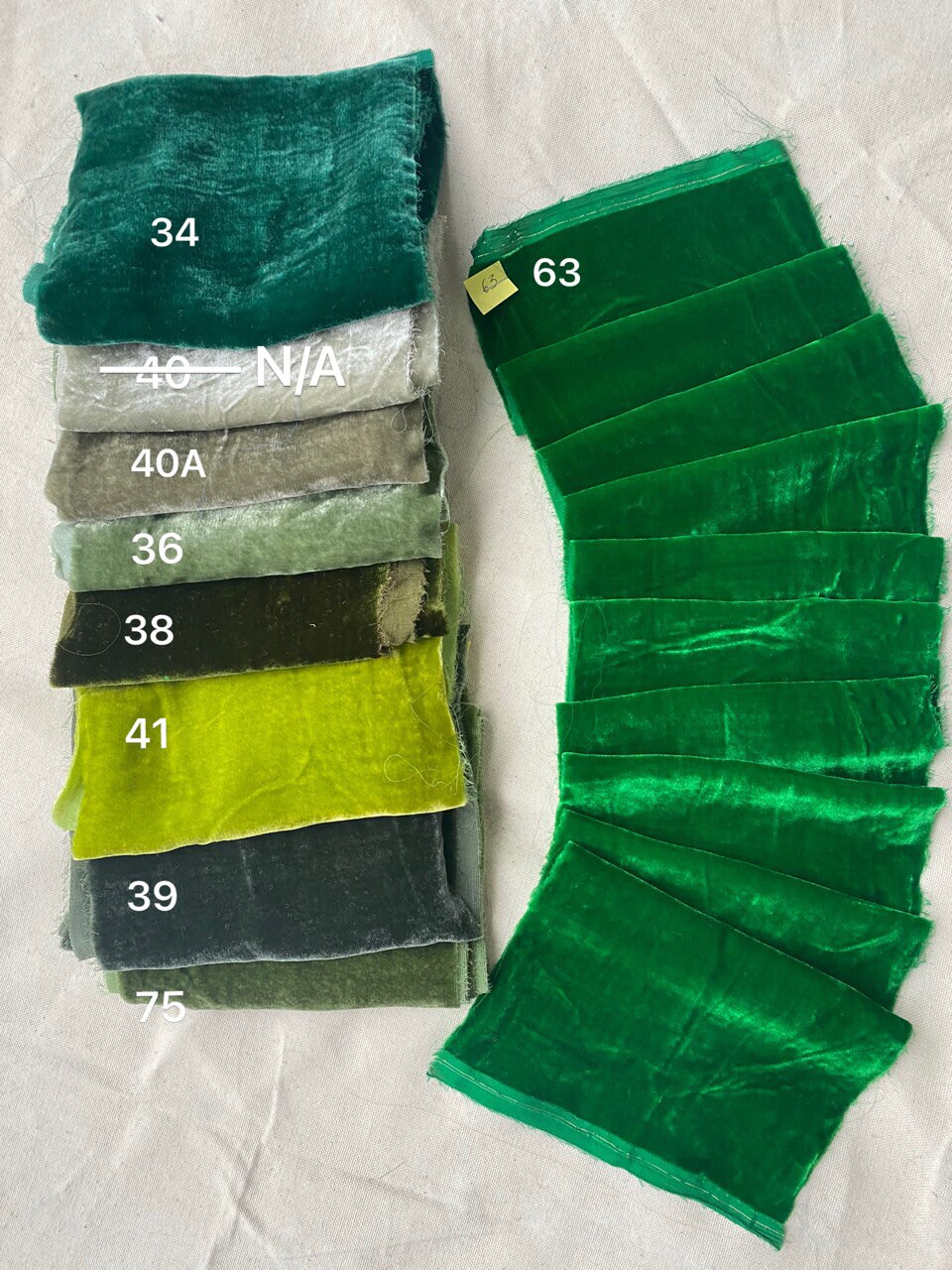 Mulberry Silk Velvet Scrap/remnant/ribbon for Craft, Custom Sizes and ...
