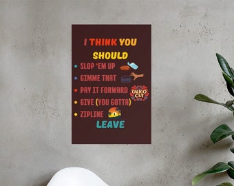 Banana Breath Poster I Think You Should Leave Poster ITYSL Digital ...