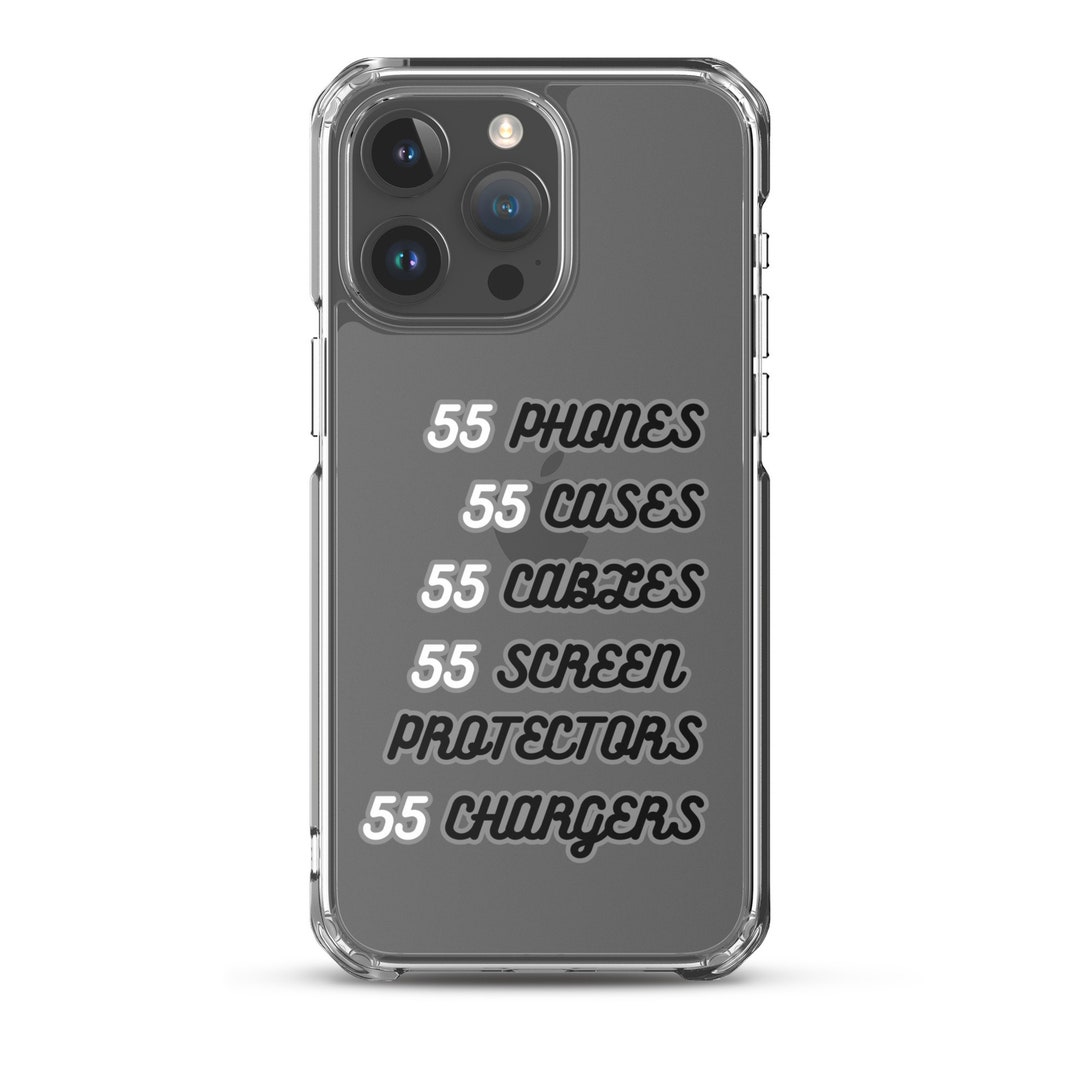 Clear Case for Iphone: 55 Phones 55 Cases - Etsy