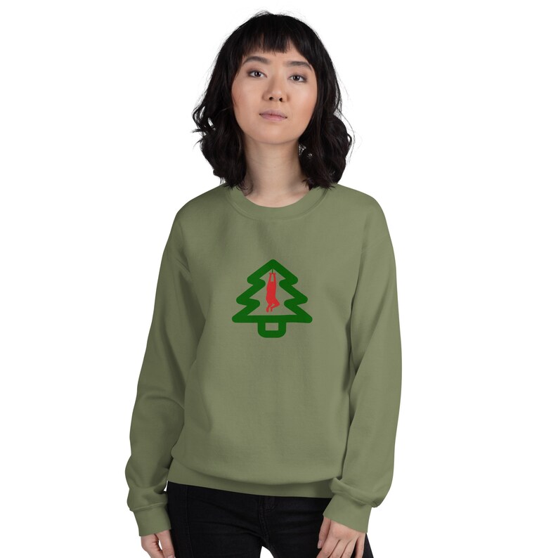 ITYSL Christmas Sweatshirt Here for the Zipline Inspired by - Etsy