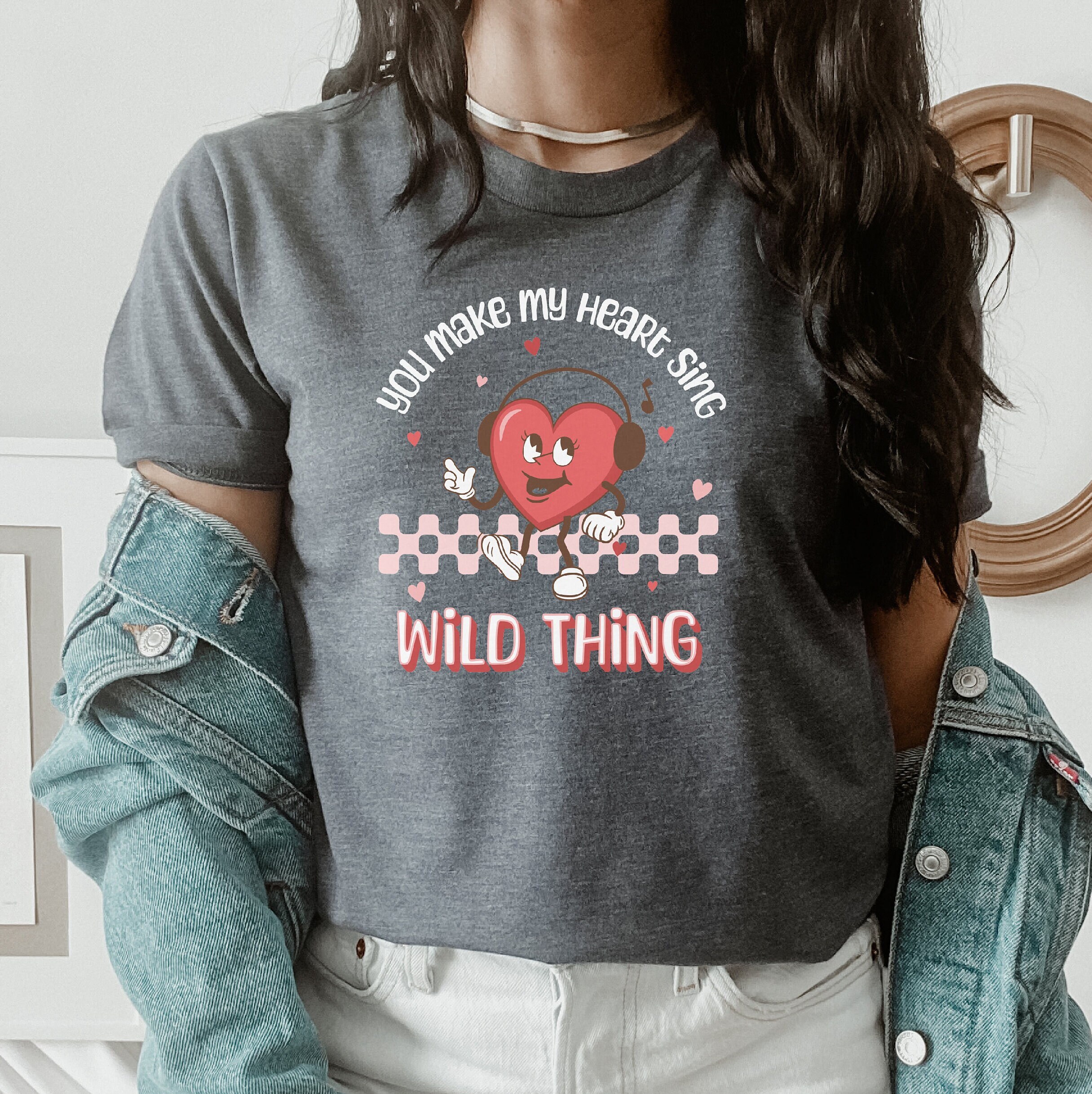 Retro Valentine Svg, Valentine Mascot Tee, Tee for Singers, T Shirt for ...