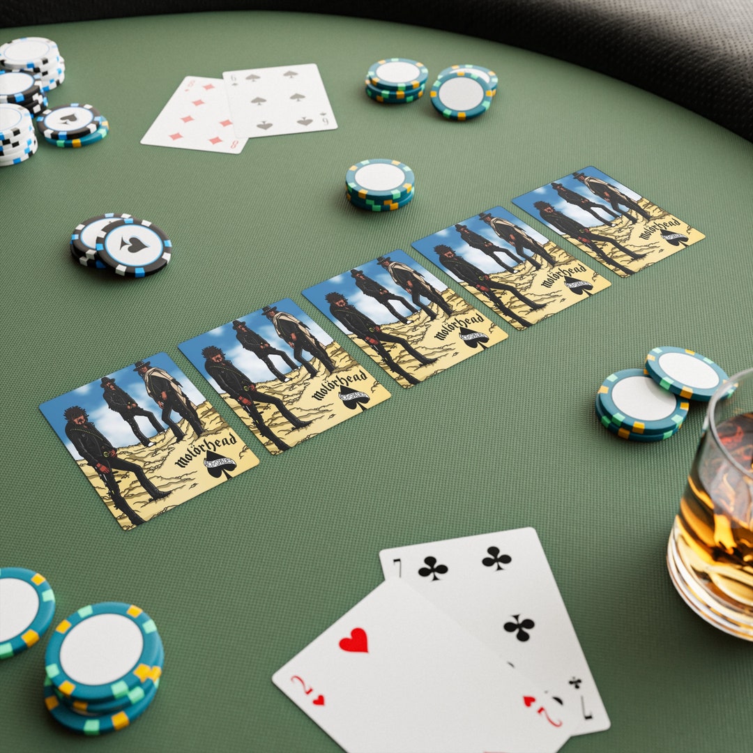 Motörhead Ace of Spades Poker Cards High-quality Deck for Music and ...