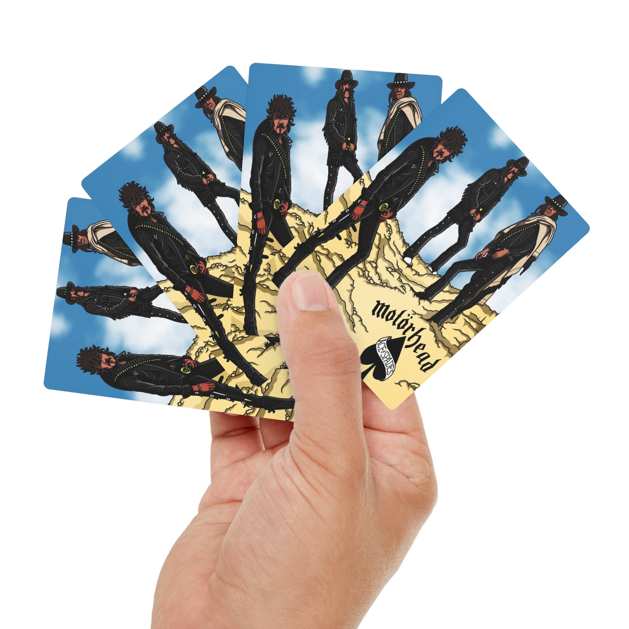 Motörhead Ace of Spades Poker Cards High-quality Deck for Music and ...