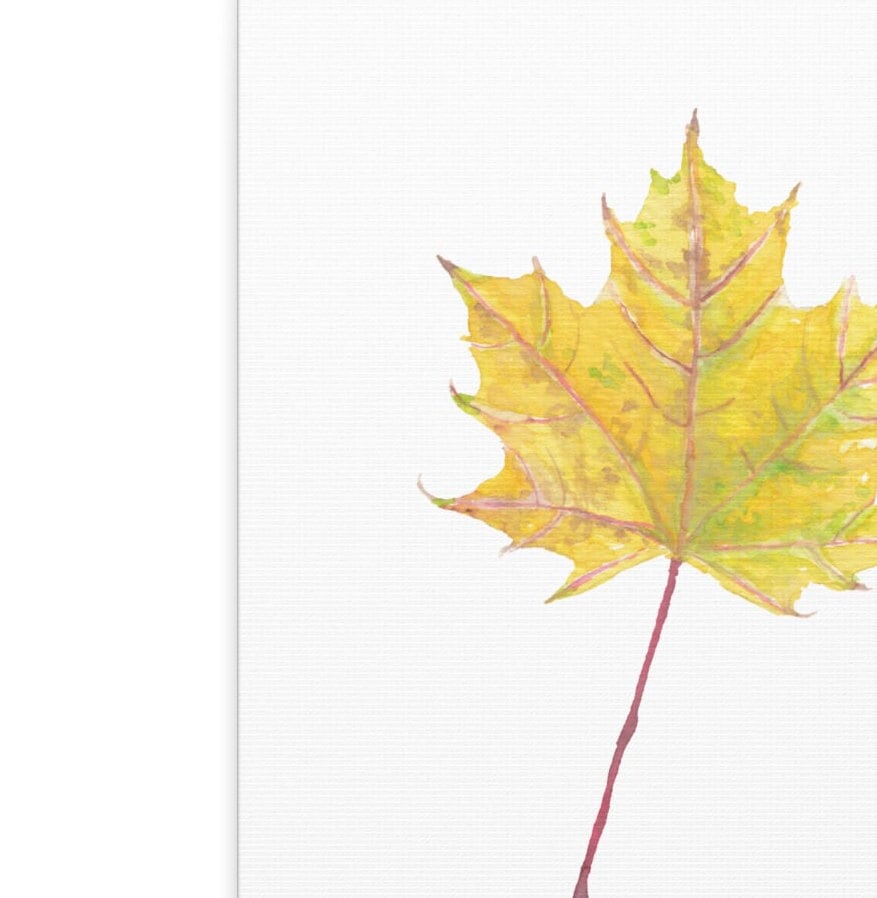 Fall Art, Fall Artwork Print, Fall Canvas, Fall Canvas Art, Watercolor ...