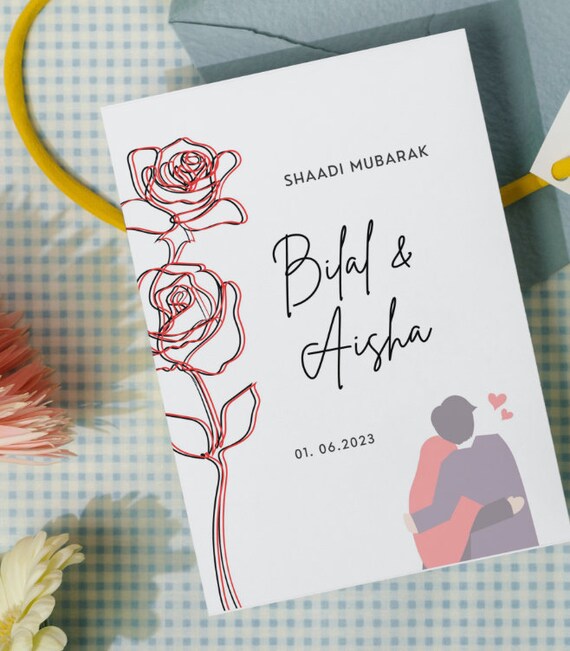 Shadi Mubarak Card