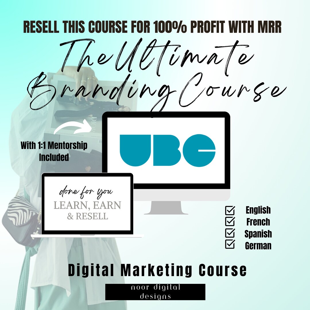 UBC 3 Monthly Payment Plan Ultimate Branding Course W/ Master Resell ...