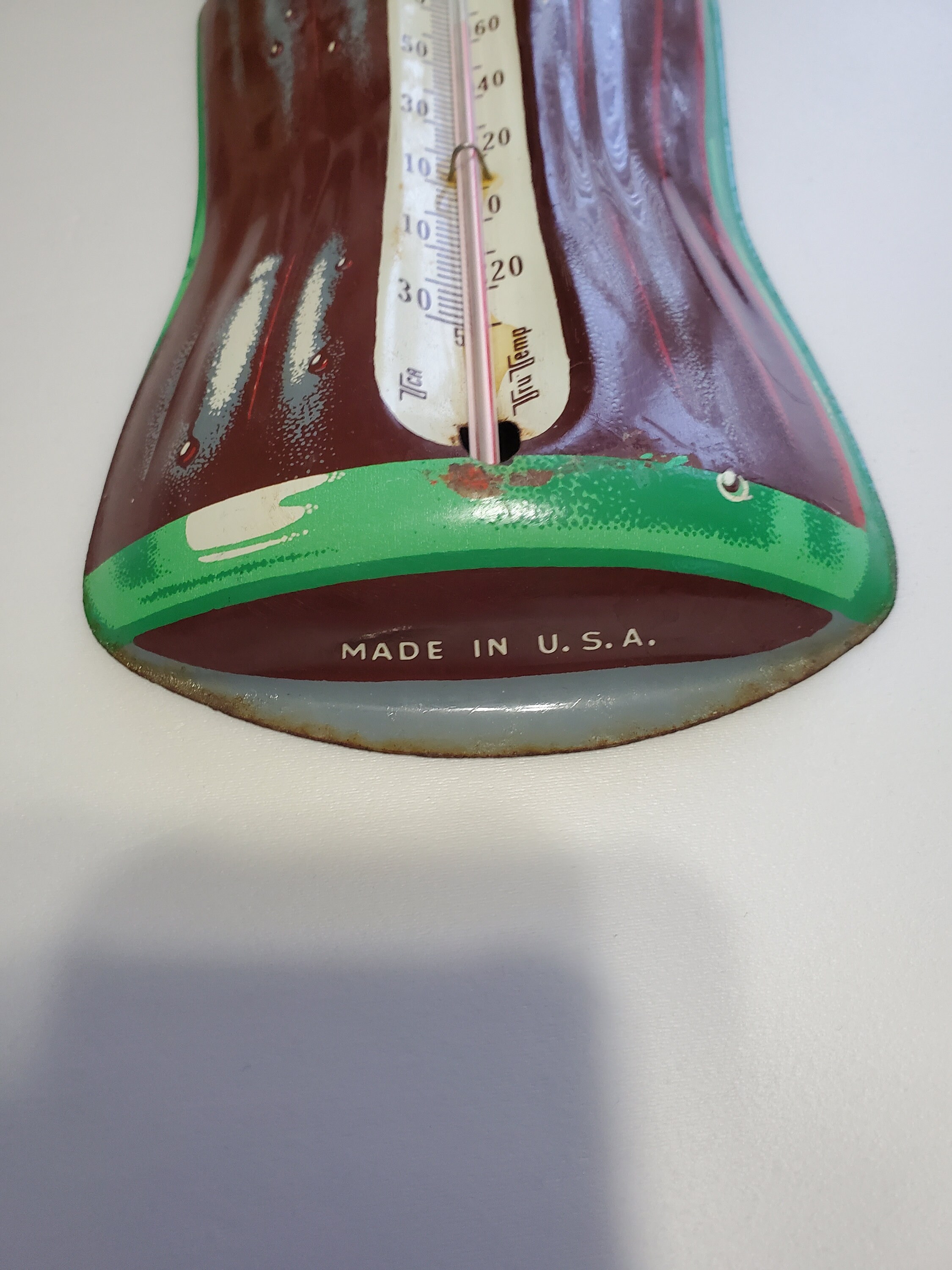 Vintage Coca Cola Coke Thermometer 16 Inch Metal Sign - Etsy