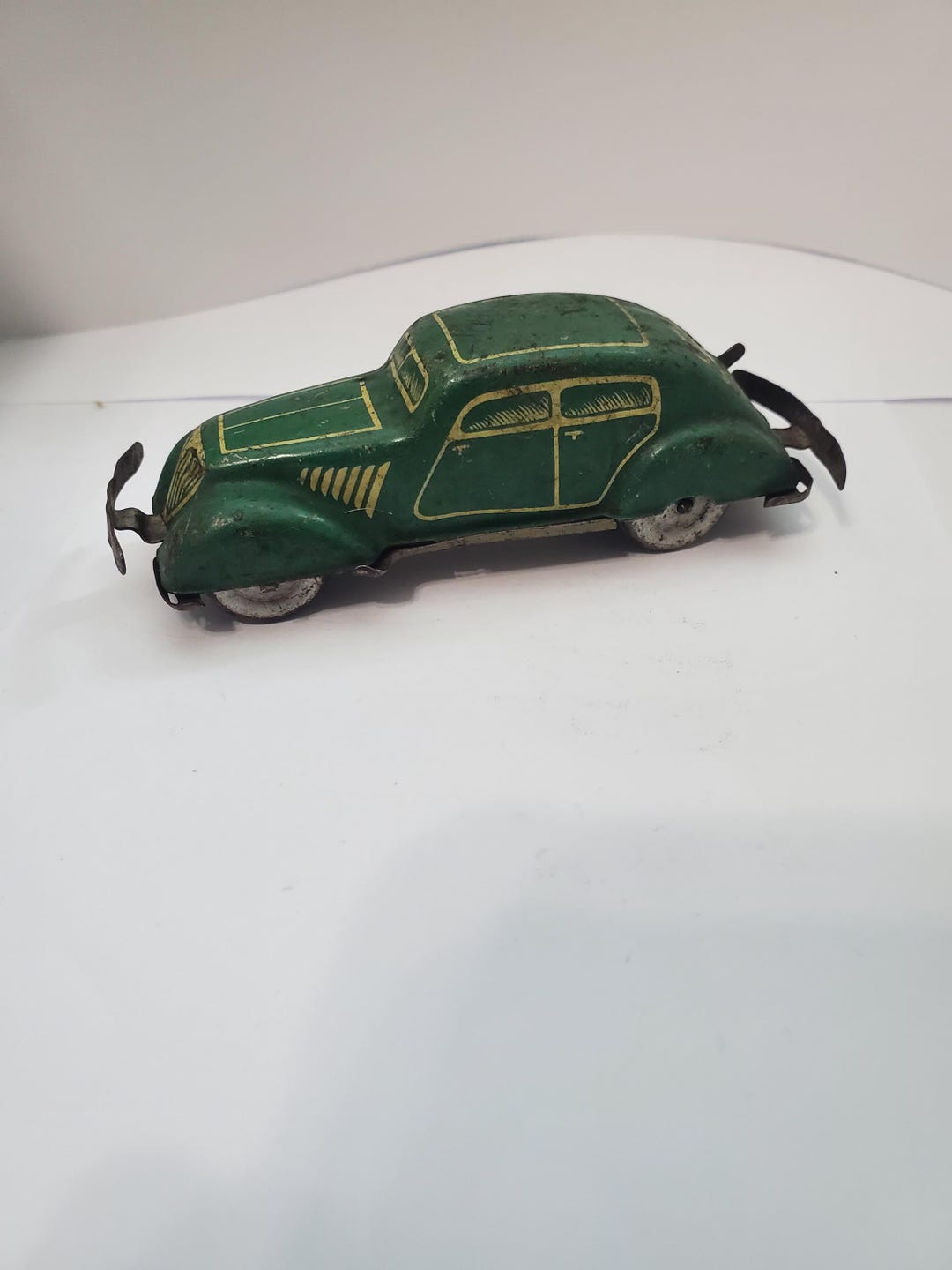 Vintage 1940's Distler Tin Windup Car Made in Germany - Etsy