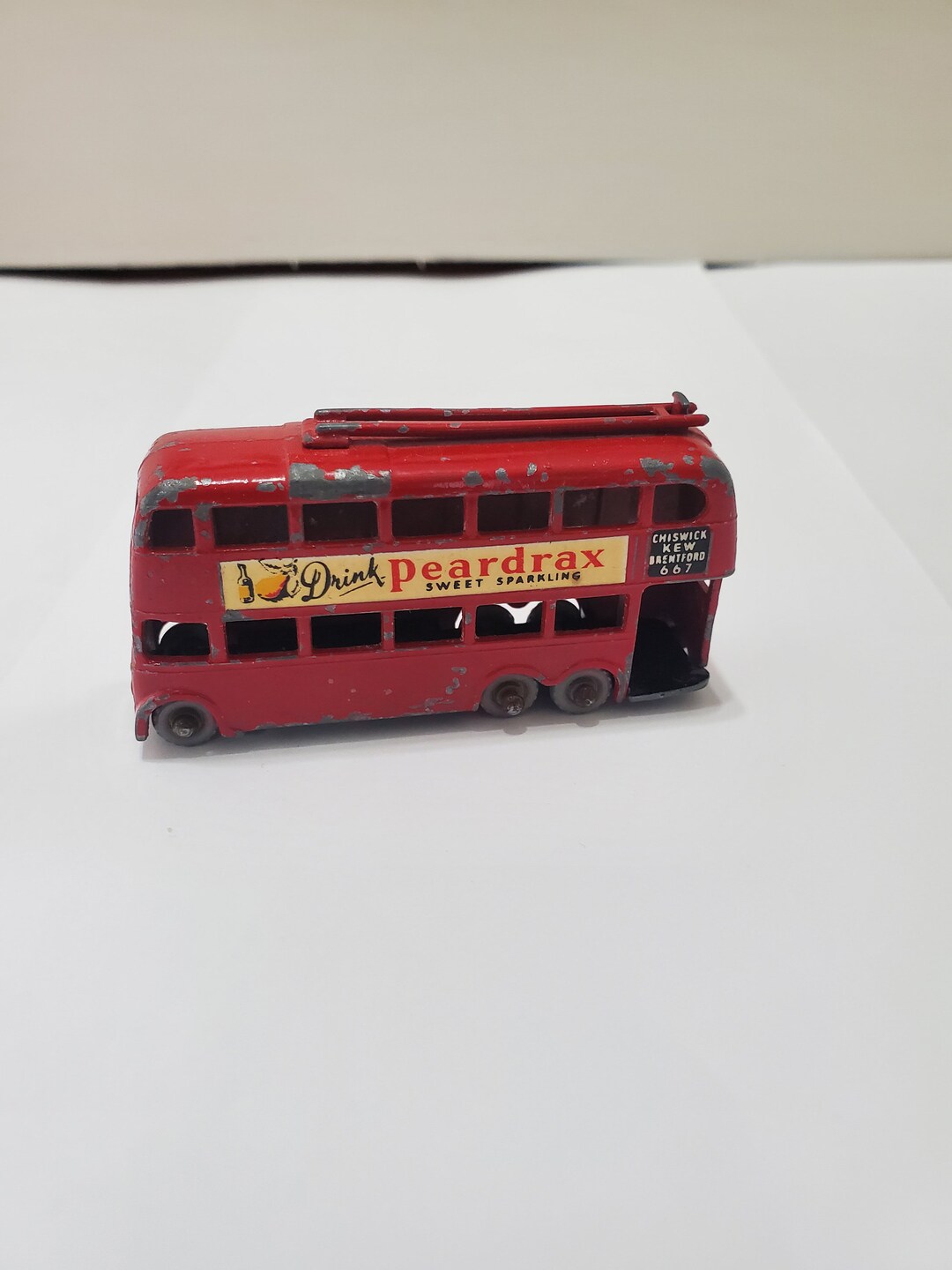 Matchbox London Trolley Bus Lesney No. 66A Grey Wheels 1-75 Series - Etsy